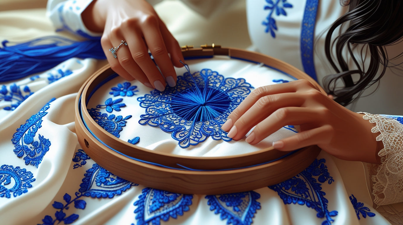 The Needle’s Dance – khaka-The Chikankari Heritage